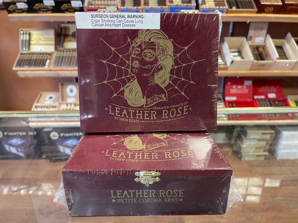 Drew Estate Leather Rose Petite Corona box of 24 - Bonds Fine Cigars